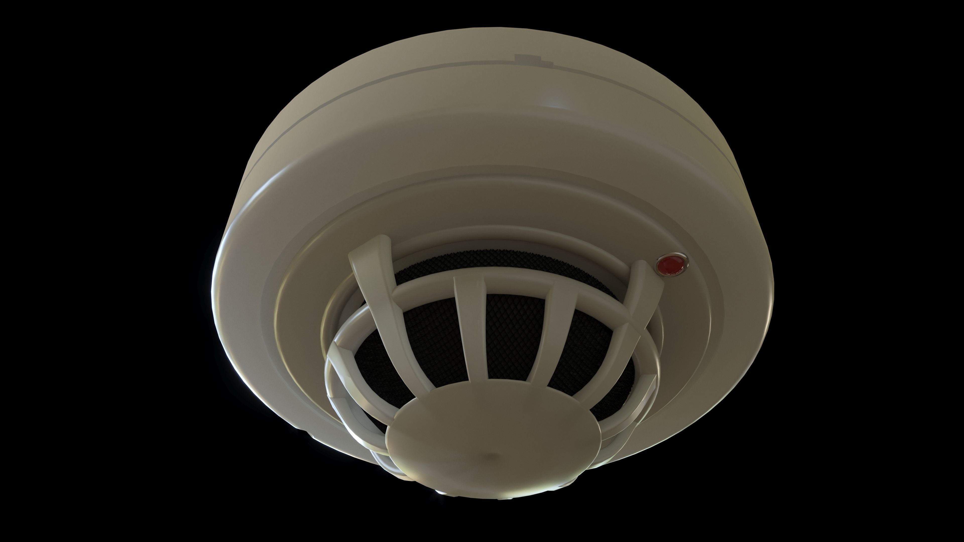 Smoke Detector 3D model animated | CGTrader
