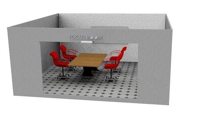 Conference room 3D model | CGTrader
