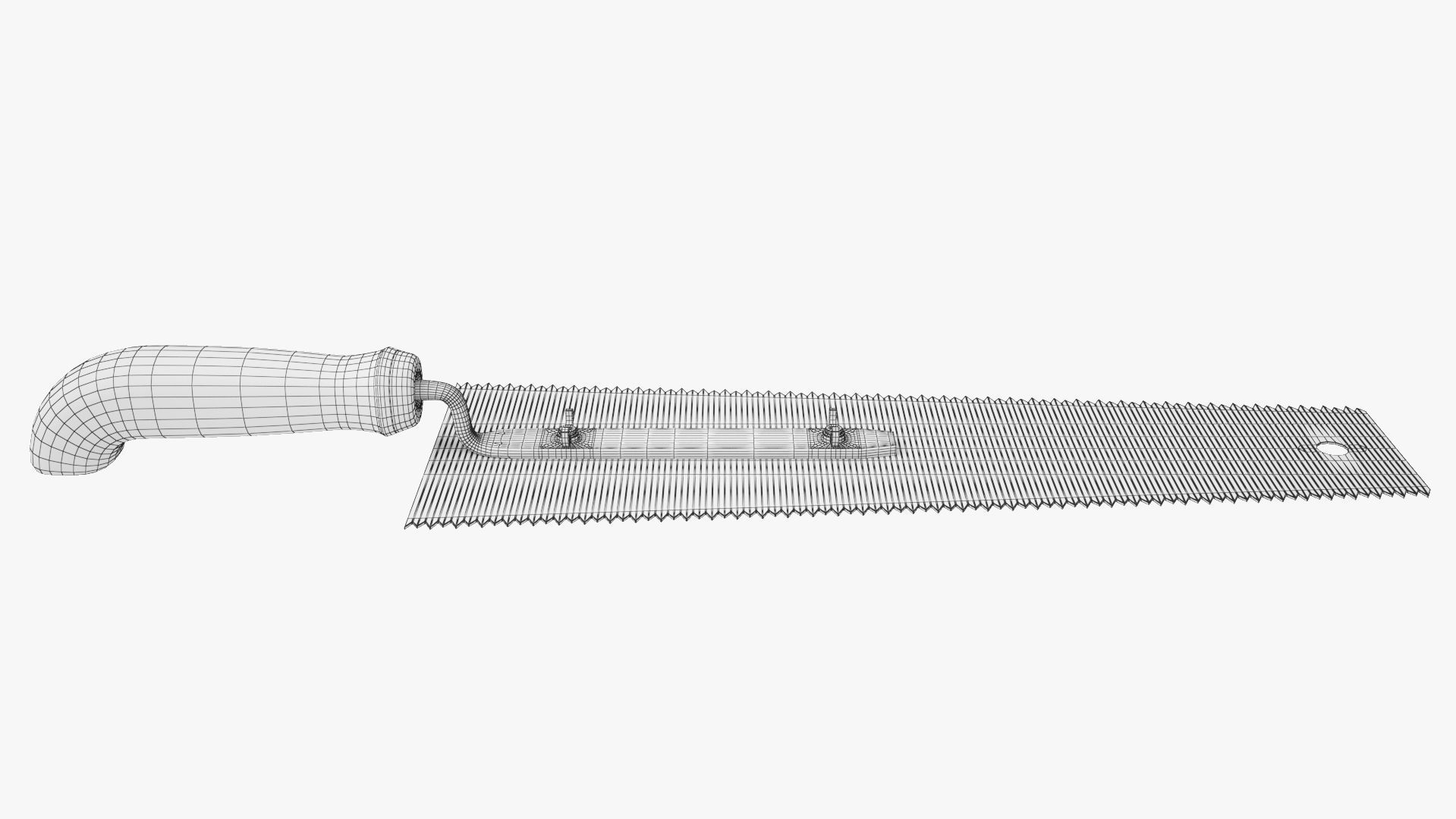Saws Collection 3D Model frame with handles 3D model | CGTrader