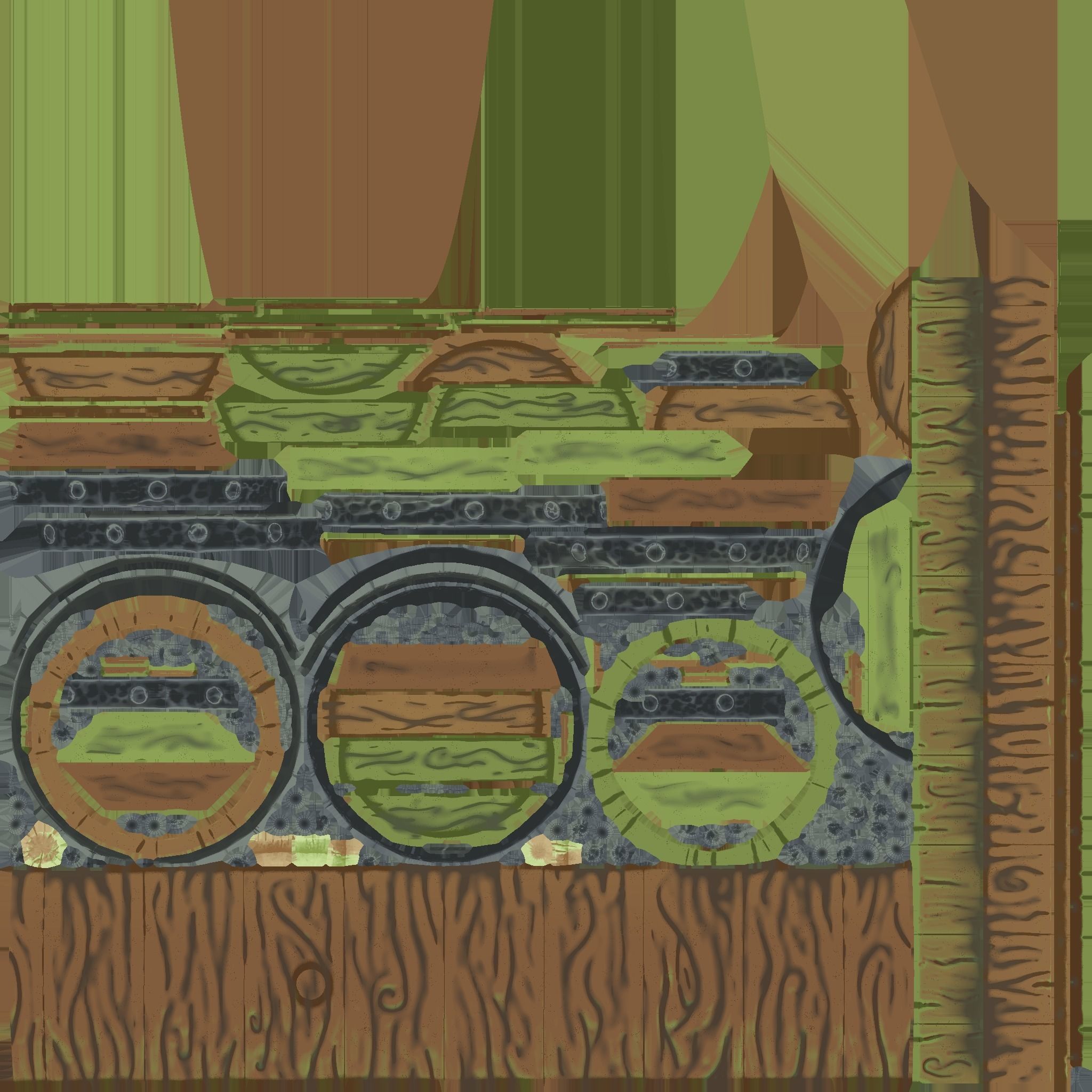 3D model Stylised Barrel game asset VR / AR / low-poly | CGTrader