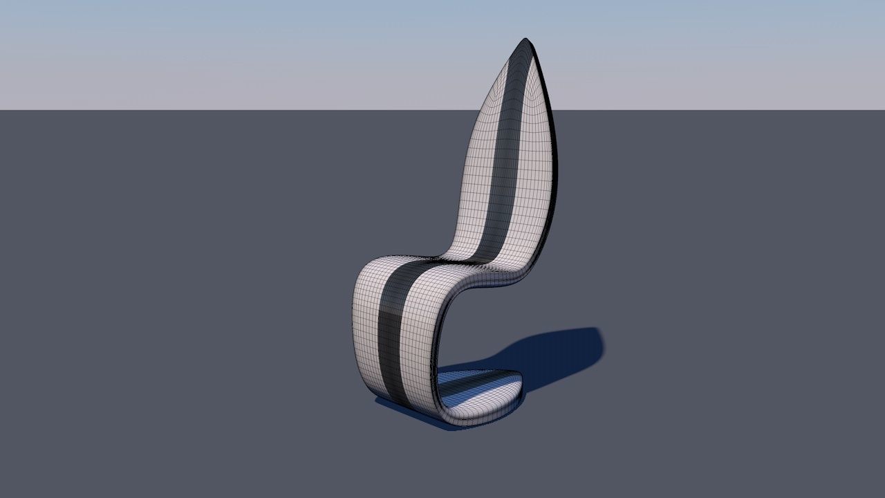 Cantilevered Chair 3d Model Cgtrader