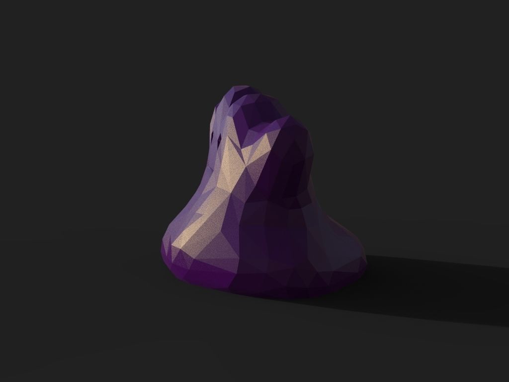 Ditto Low Poly polygon 3D model 3D printable | CGTrader
