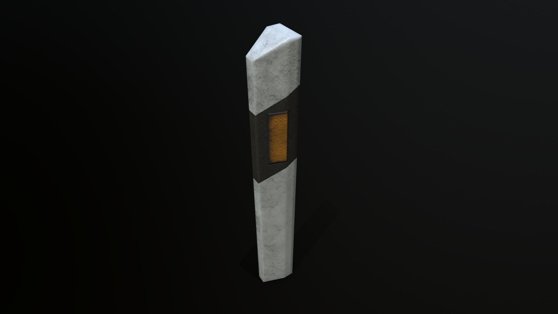 3D model Traffic Signal bars Game-ready Low-poly 3D model VR / AR / low ...