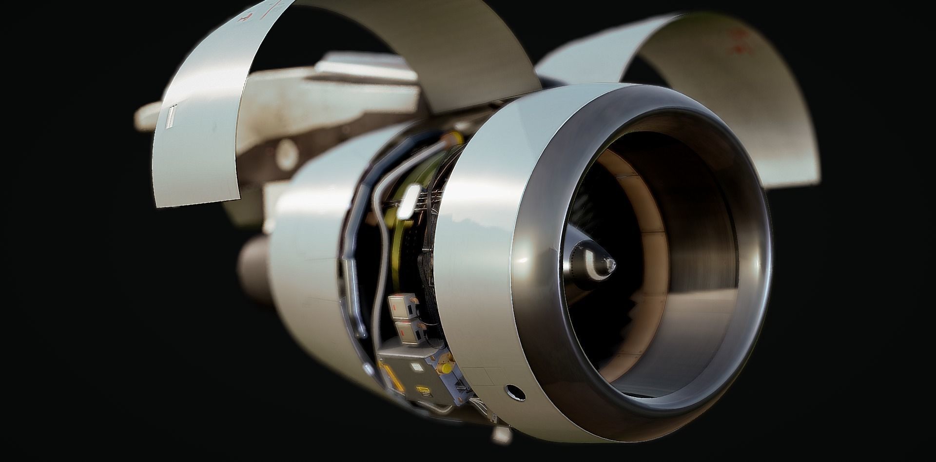 Airbus A320 Engine 3D model | CGTrader