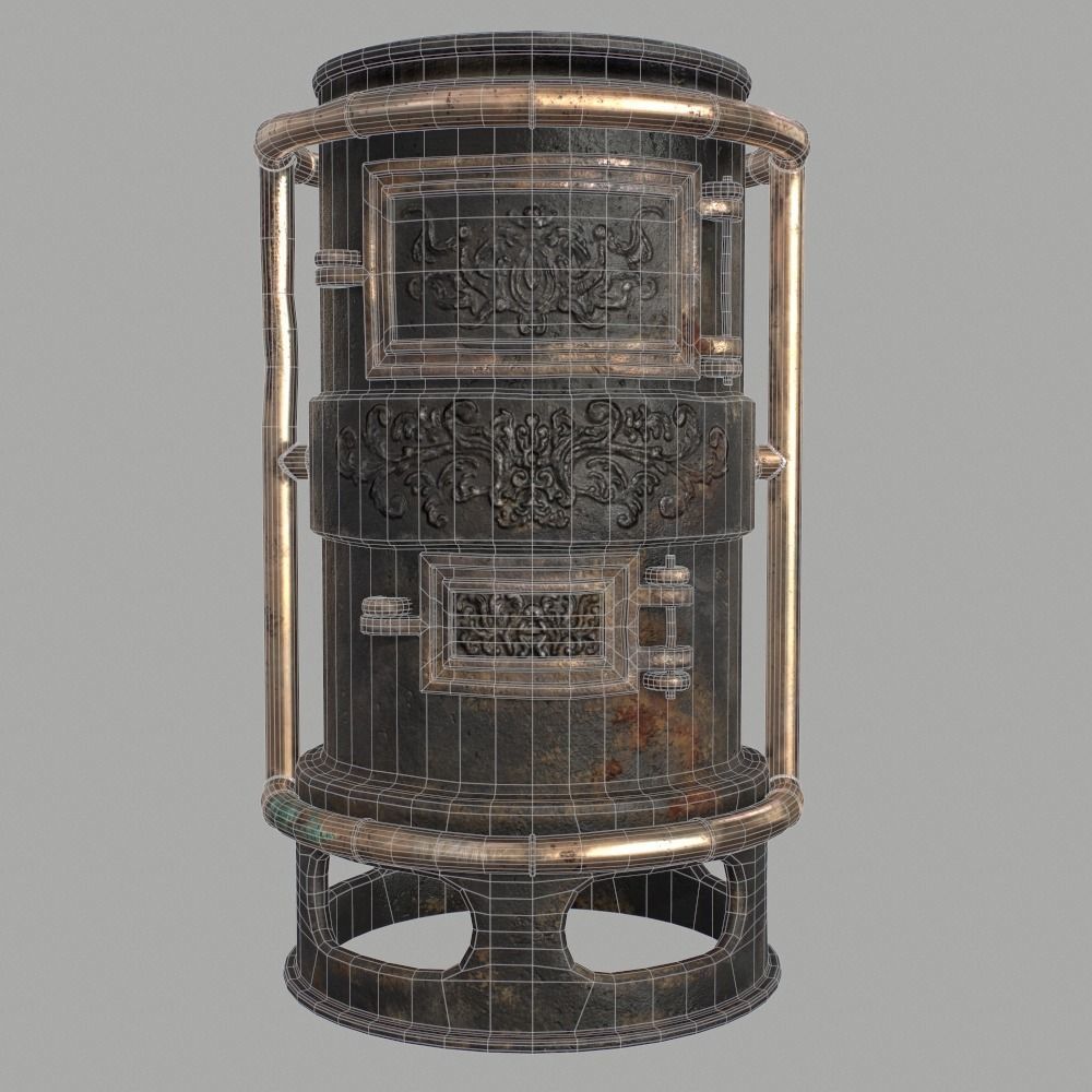 3D model Forge Alchemy Stove VR / AR / low-poly | CGTrader