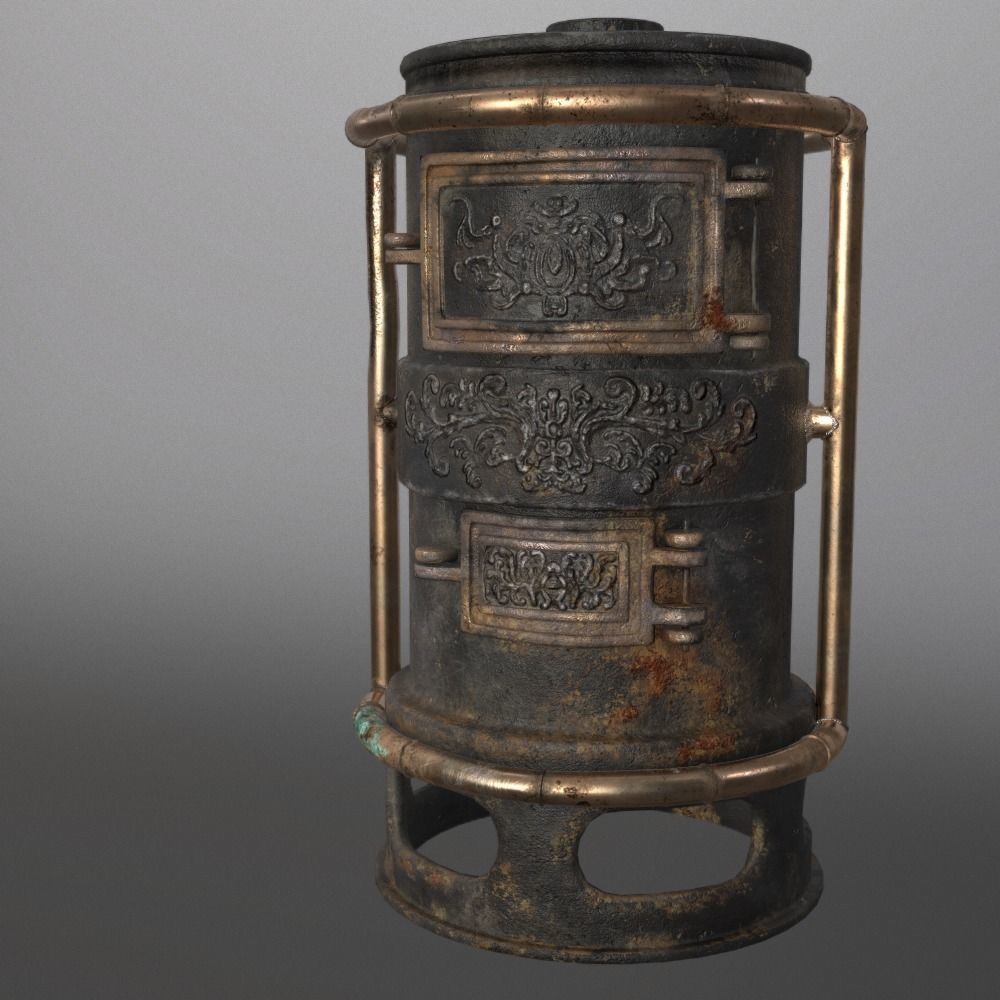 3D model Forge Alchemy Stove VR / AR / low-poly | CGTrader