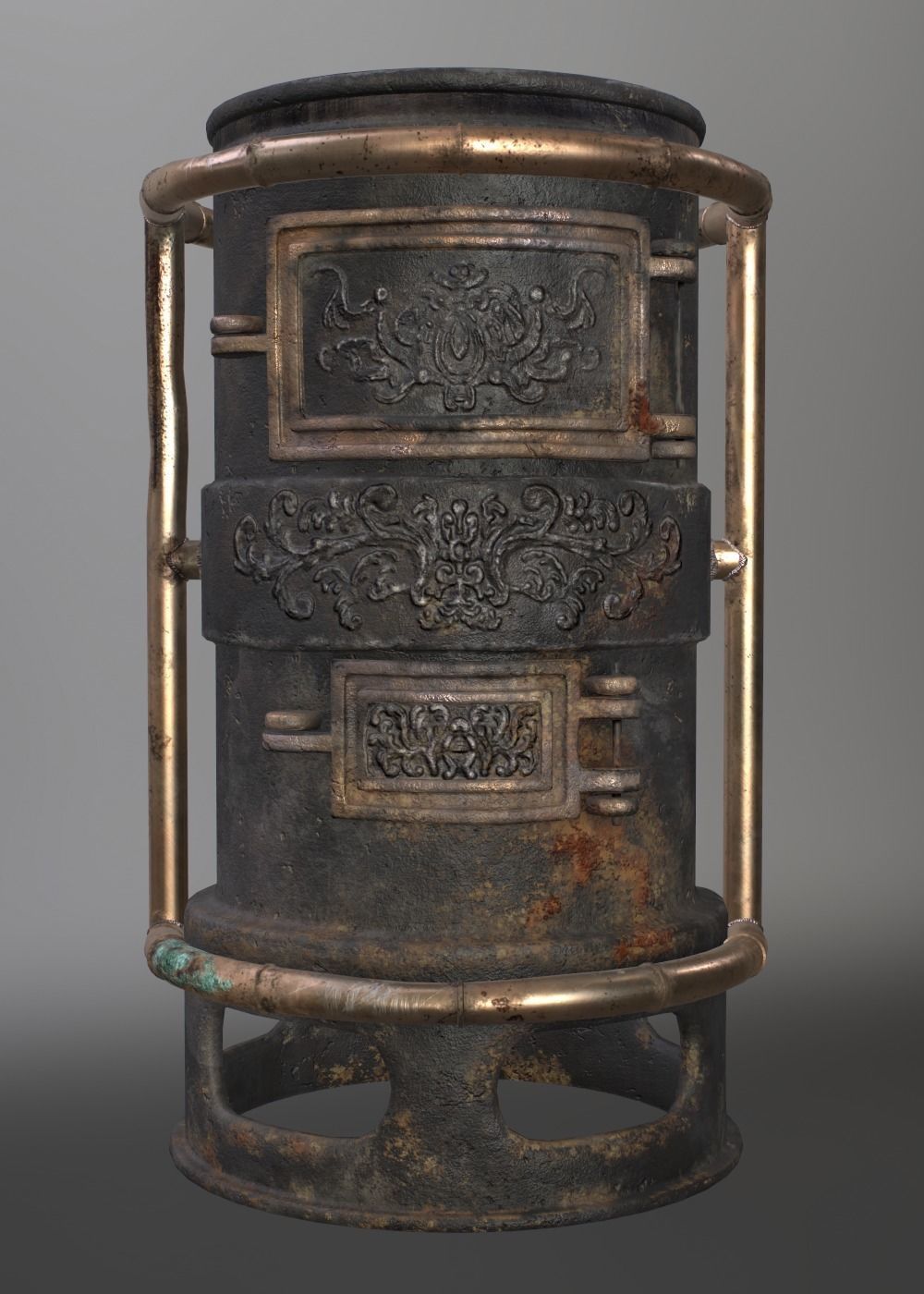 3D model Forge Alchemy Stove VR / AR / low-poly | CGTrader