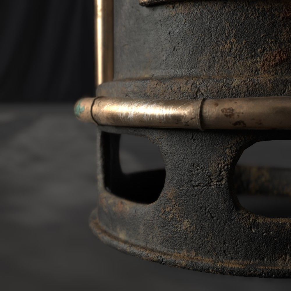 3D model Forge Alchemy Stove VR / AR / low-poly | CGTrader