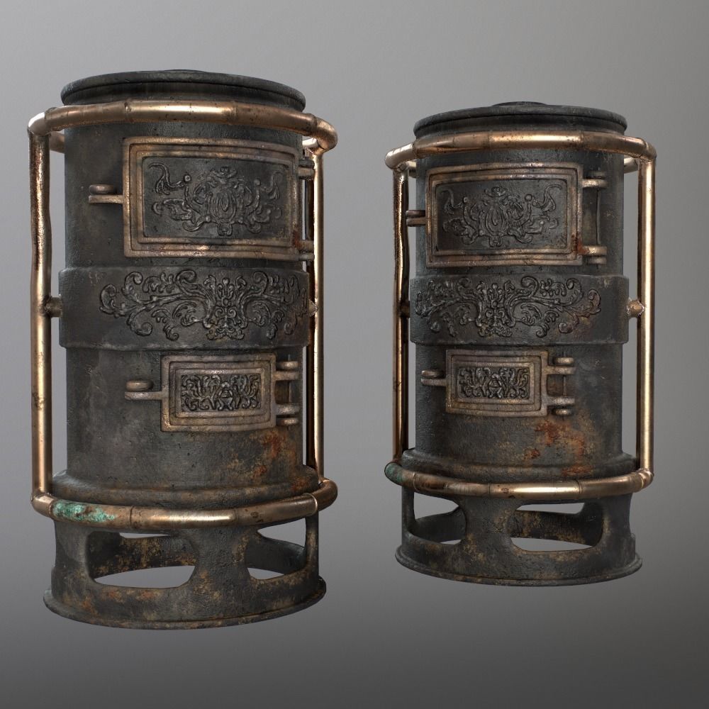 3D model Forge Alchemy Stove VR / AR / low-poly | CGTrader