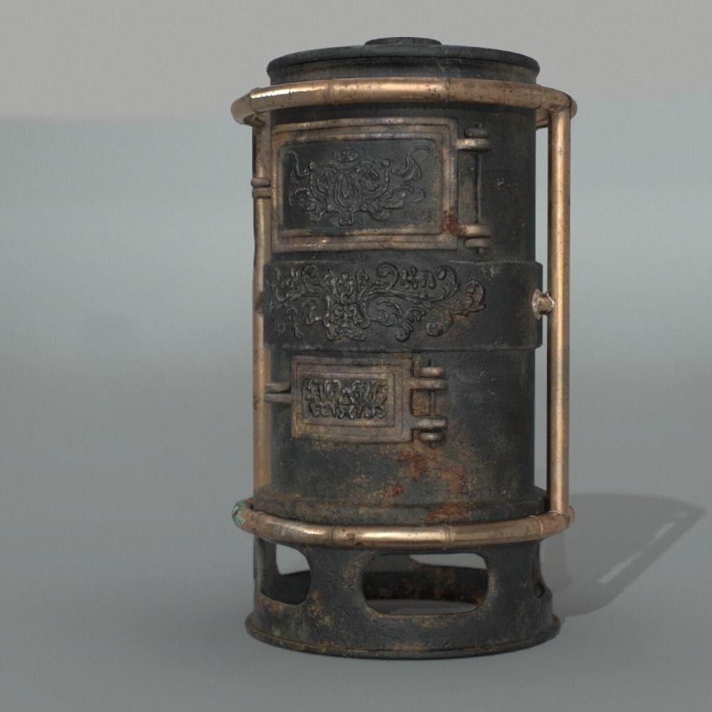 3D model Forge Alchemy Stove VR / AR / low-poly | CGTrader
