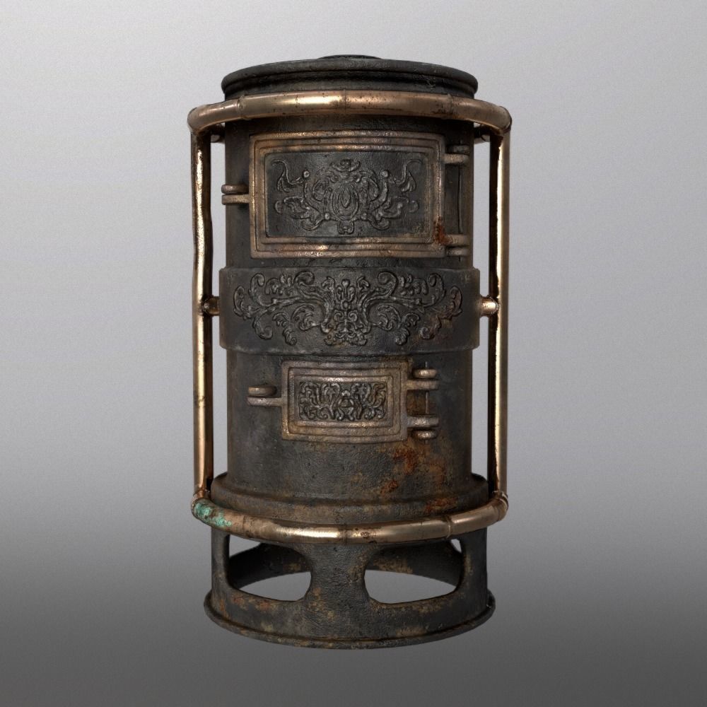3D model Forge Alchemy Stove VR / AR / low-poly | CGTrader