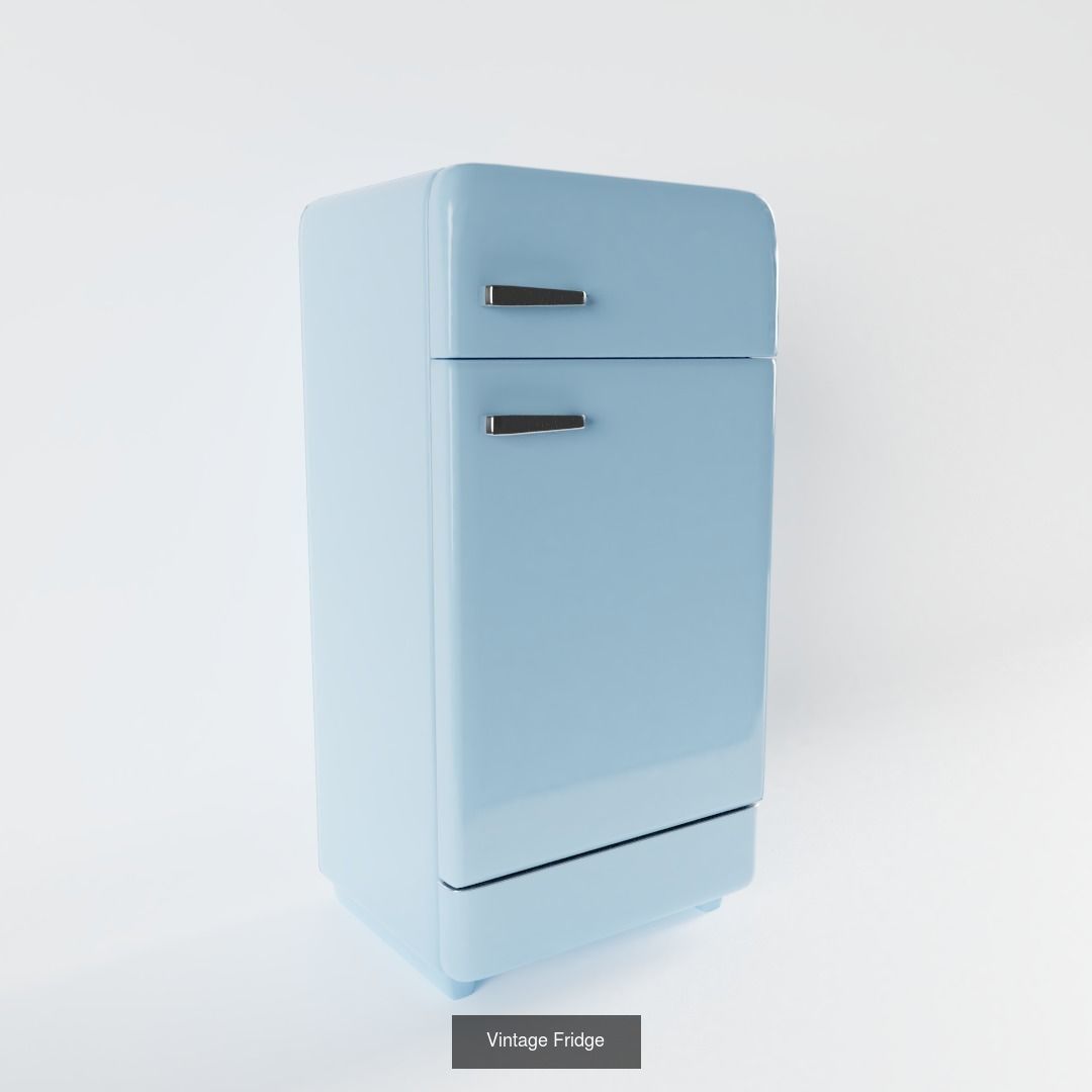 Vintage Kitchen 3D Model Collection | CGTrader