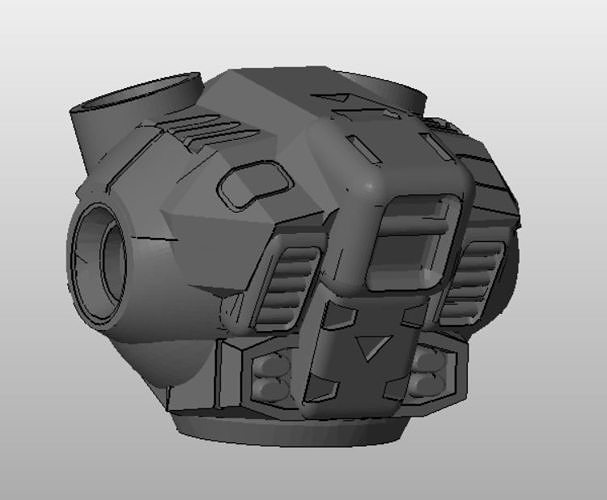 CHIBI-TECH SD - GOLIATH CORE 3D model 3D printable | CGTrader