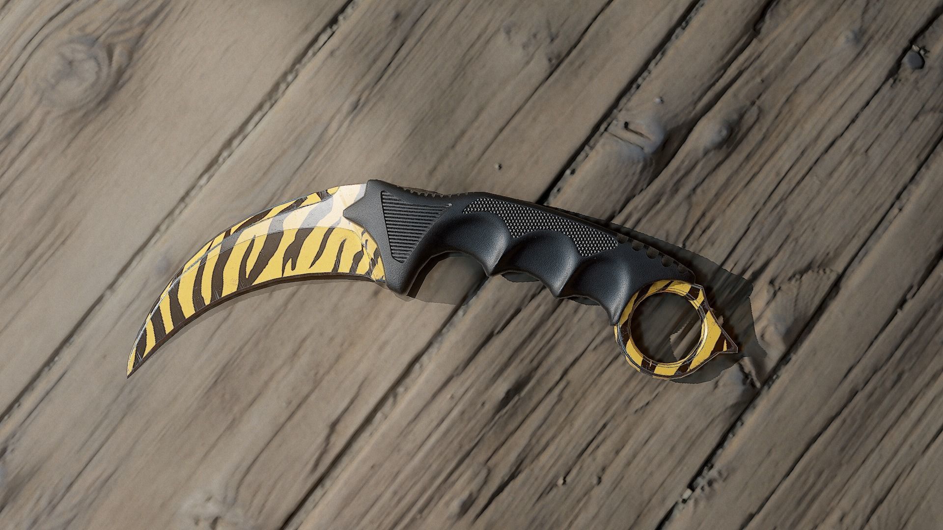 3D model Karambit combat knife VR / AR / low-poly | CGTrader