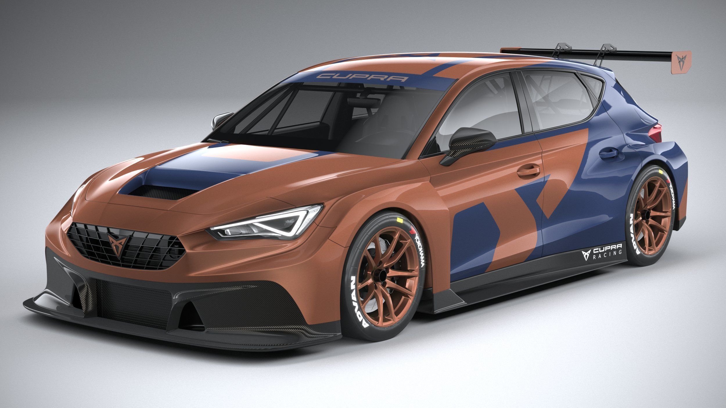 Seat Leon Cupra Competicion 2020 3D model | CGTrader