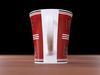 3D model coffee cup red yellow and blue VR / AR / low-poly | CGTrader