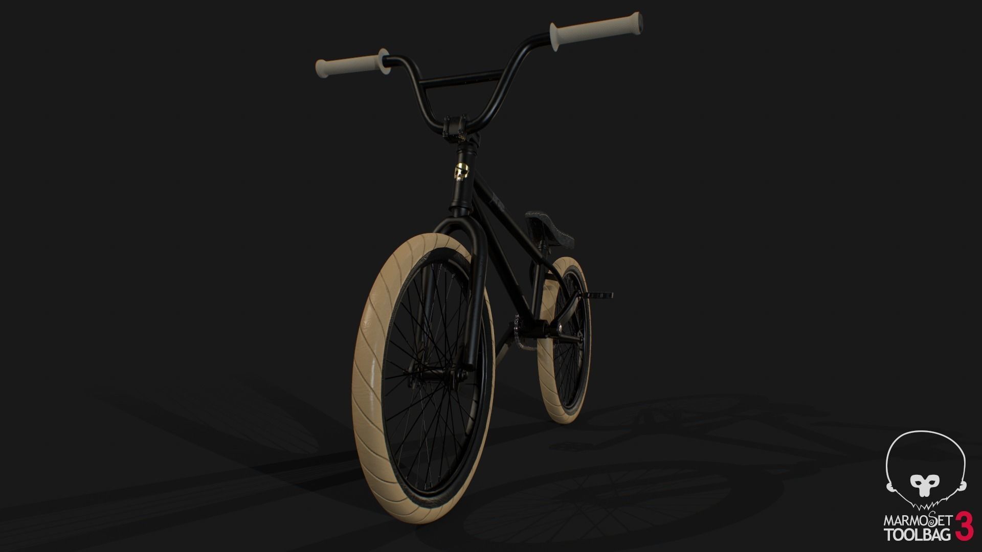 BMX stunt bike 3D model | CGTrader