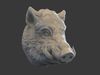 Boar Head 3D model 3D printable | CGTrader