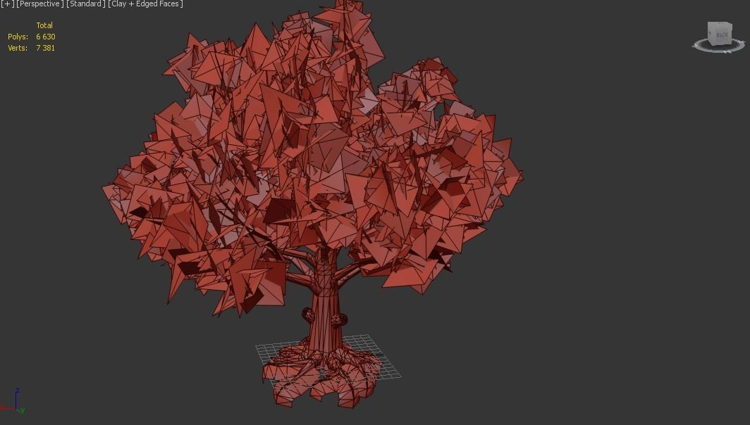 3D model American Beech Tree VR / AR / low-poly | CGTrader