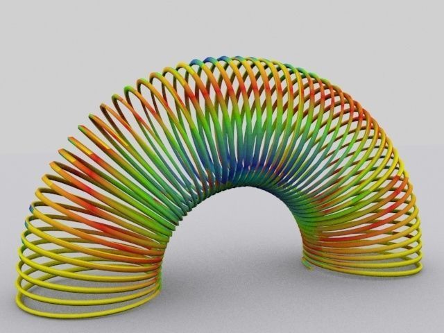 Toy Spring 3D model | CGTrader