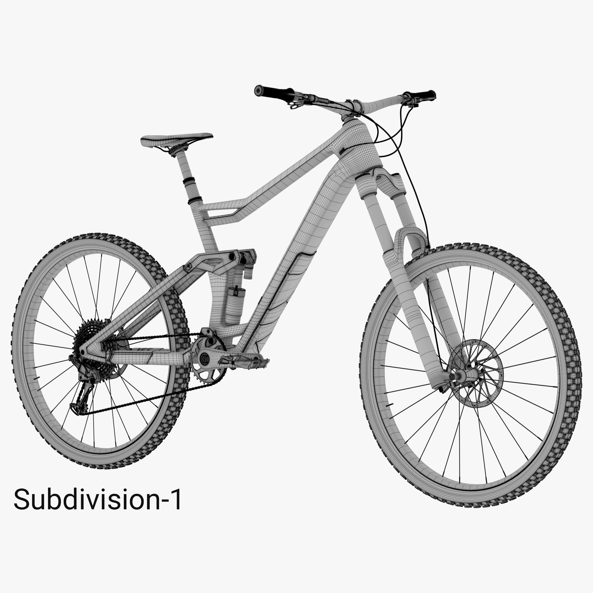 Mountain Bike mtb 3D model 3D model | CGTrader