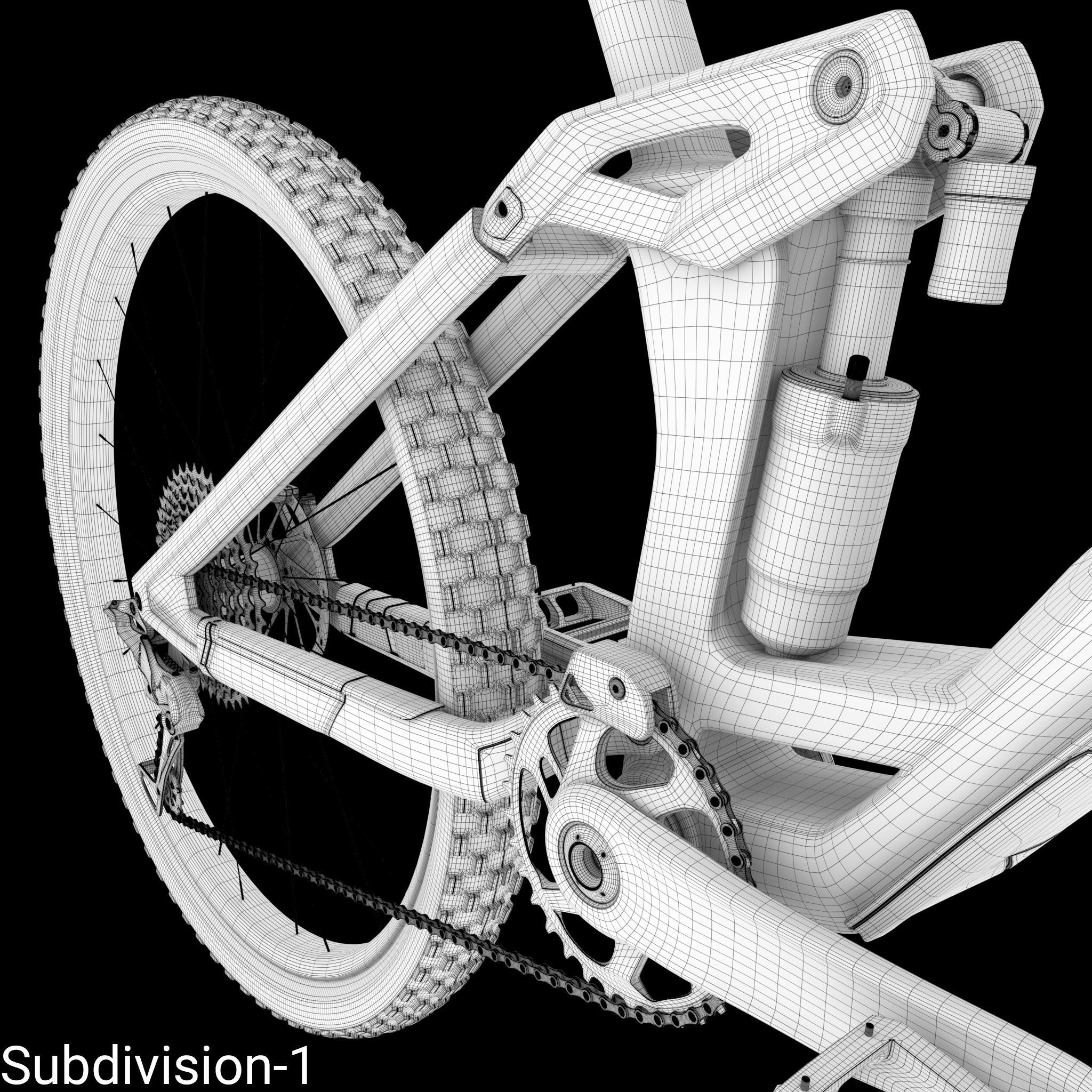 Mountain Bike mtb 3D model 3D model | CGTrader