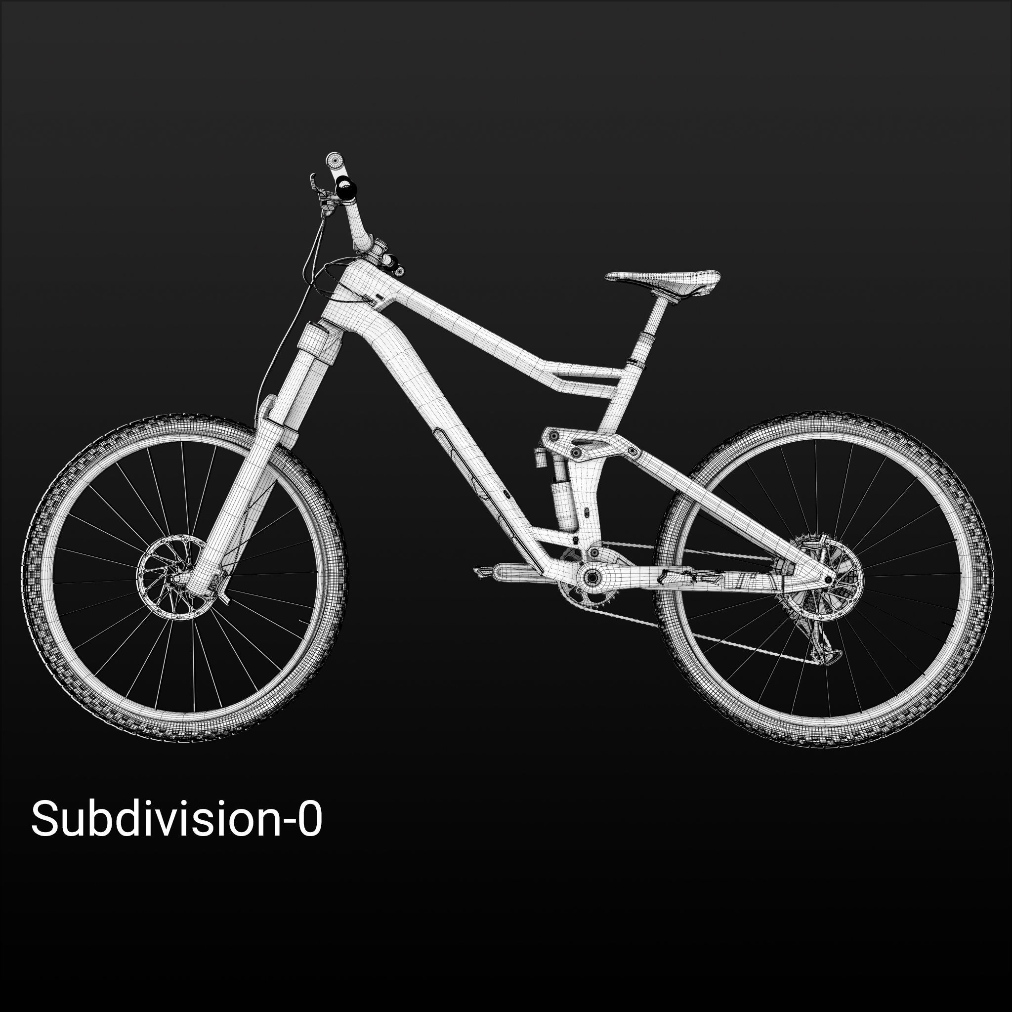 Mountain Bike mtb 3D model 3D model | CGTrader