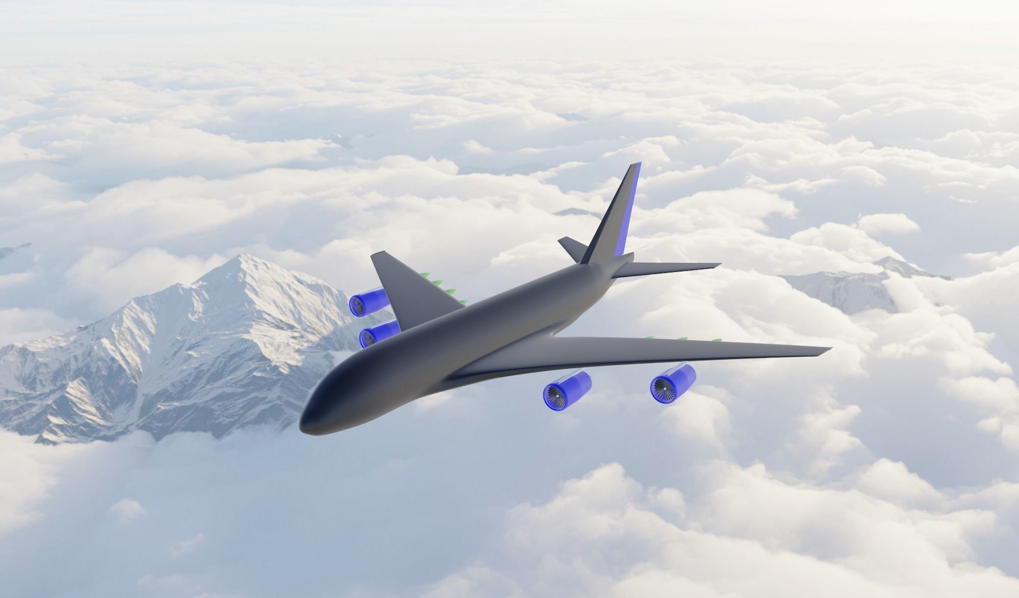 Airbus A380 Model free VR / AR / low-poly 3D model | CGTrader