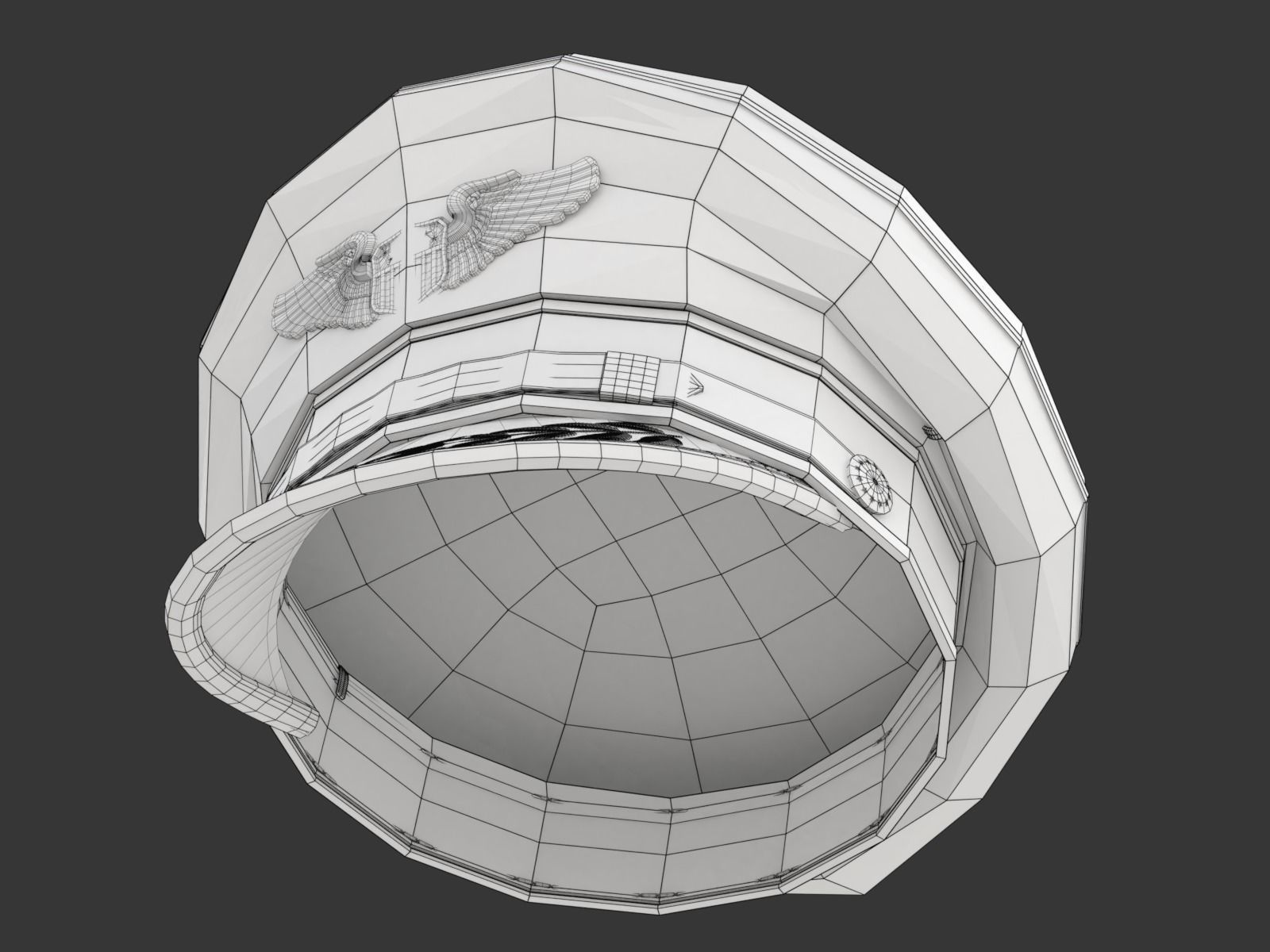 Pilot Hat 3D model | CGTrader
