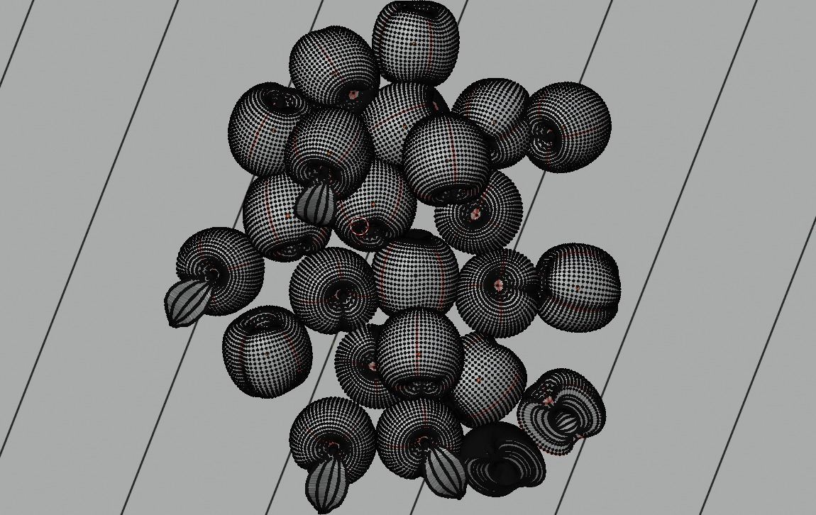 Apricot fruit animation 3D model | CGTrader