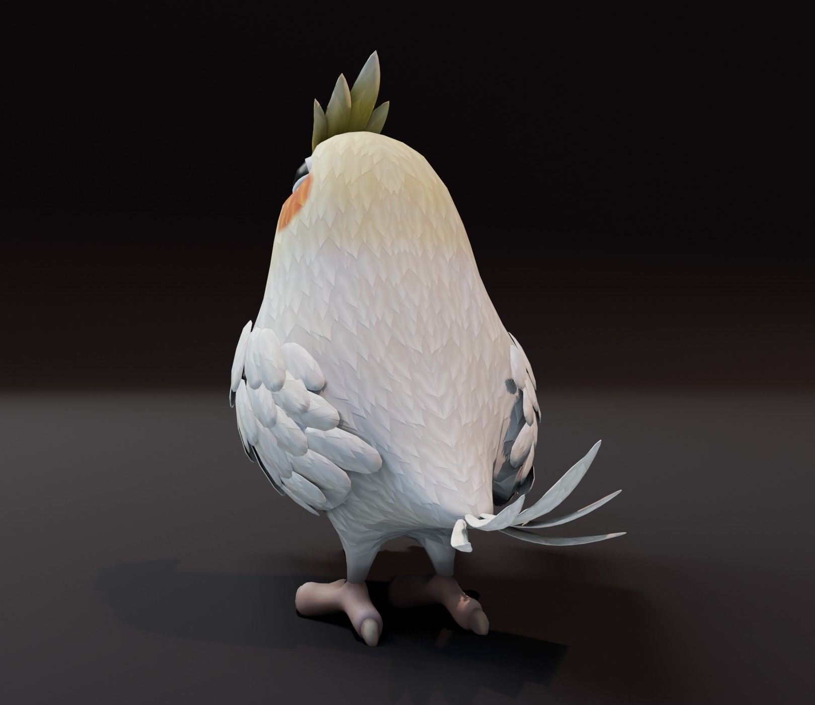 3D model Cartoon Parrot Bird 3D Model VR / AR / low-poly | CGTrader