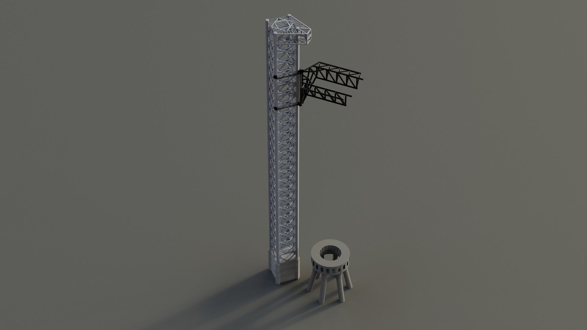 SpaceX Starbase Orbital Launch Tower -Mechazilla- 3D model | CGTrader