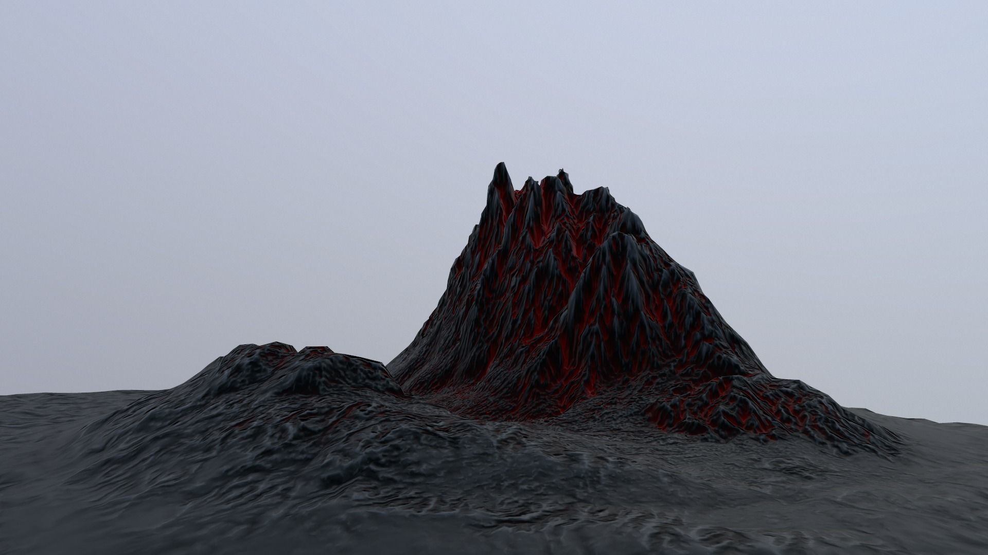 3D model Mountain - PBR VR / AR / low-poly | CGTrader