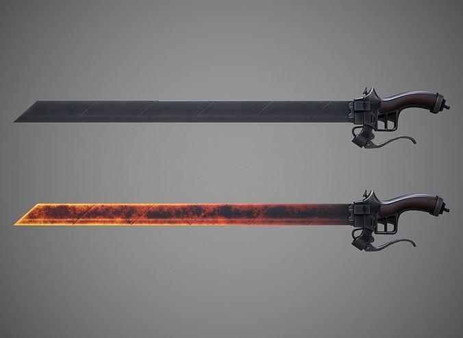 3D model AOT Sword VR / AR / low-poly | CGTrader