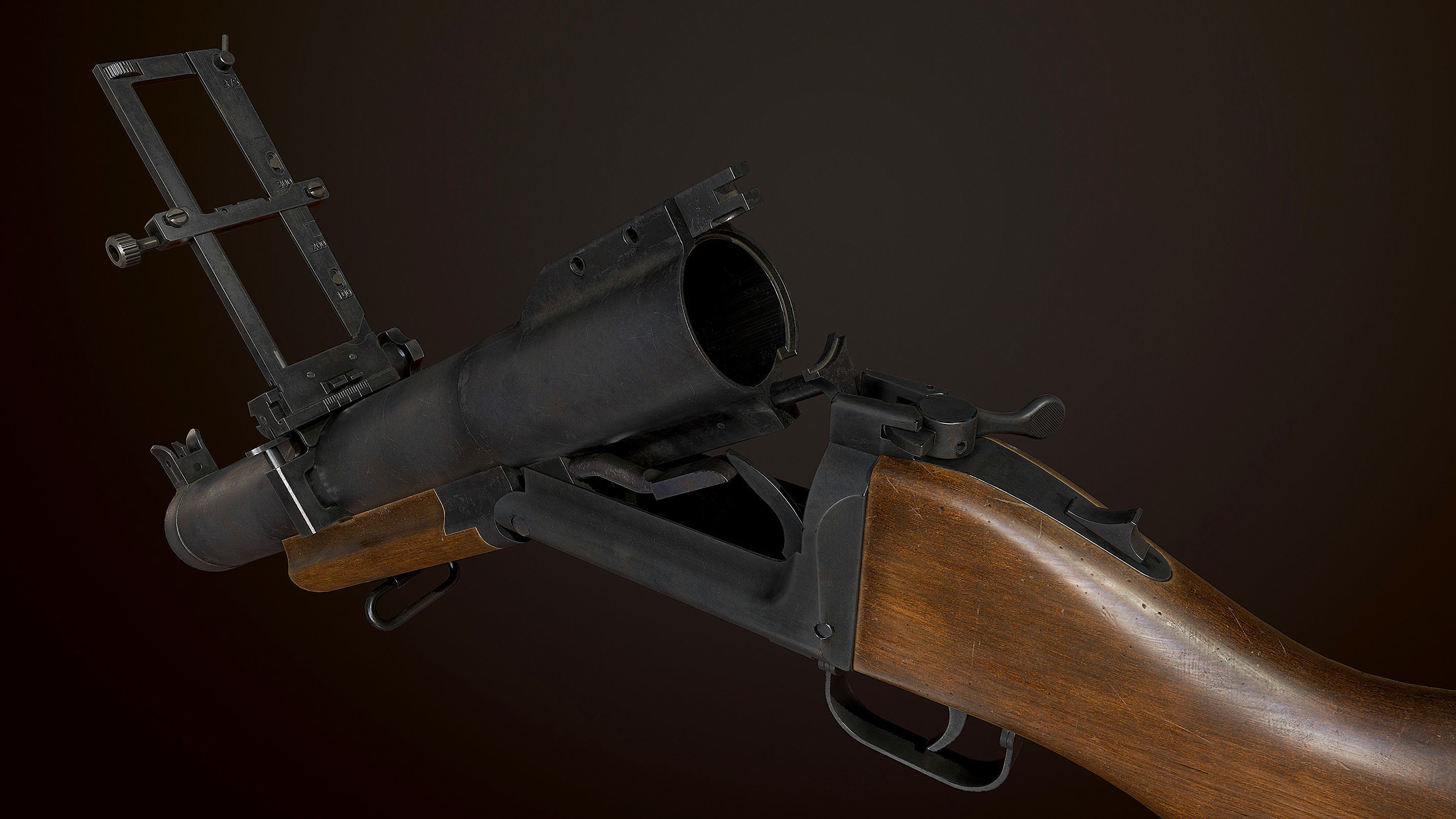 M79 grenade launcher 3D model | CGTrader