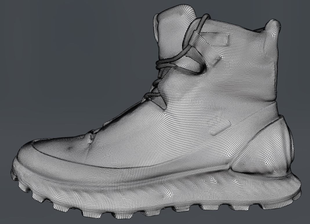 Ecco Exostrike sneaker 3D model | CGTrader