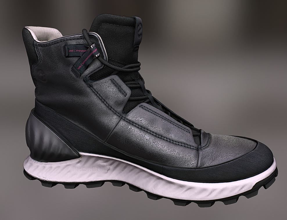 Ecco Exostrike sneaker 3D model | CGTrader