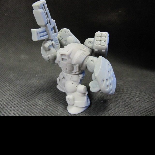 CHIBI-TECH SD - POSEIDON CORE 3D model 3D printable | CGTrader