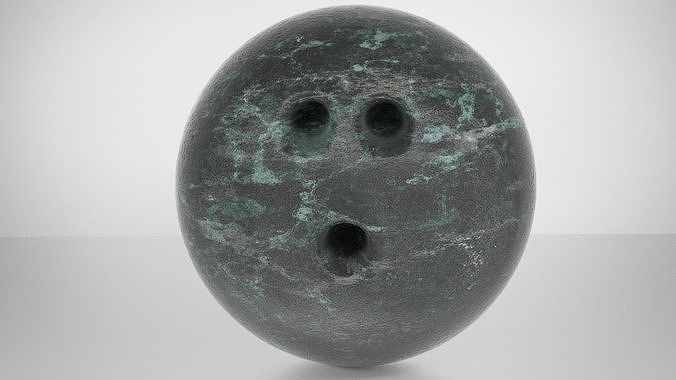Bowling Ball Marble 3D model | CGTrader