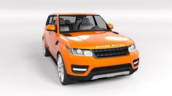3D model RANGE ROVER SPORT 2014 LOWPOLY VR / AR / low-poly | CGTrader