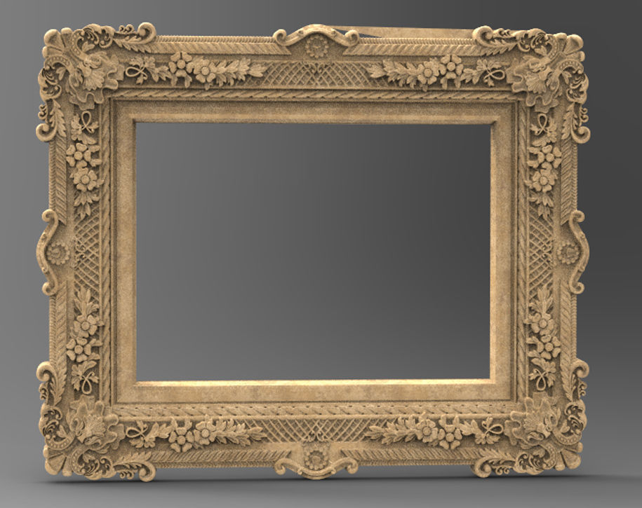 Frame Relief 4 3D model 3D model 3D printable | CGTrader
