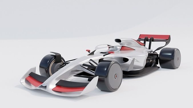 Simple 2021 Formula 1 Racing Car 3D model | CGTrader