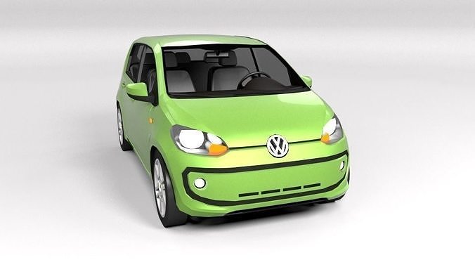 3D model VOLKSWAGEN VW UP LOWPOLY VR / AR / low-poly | CGTrader