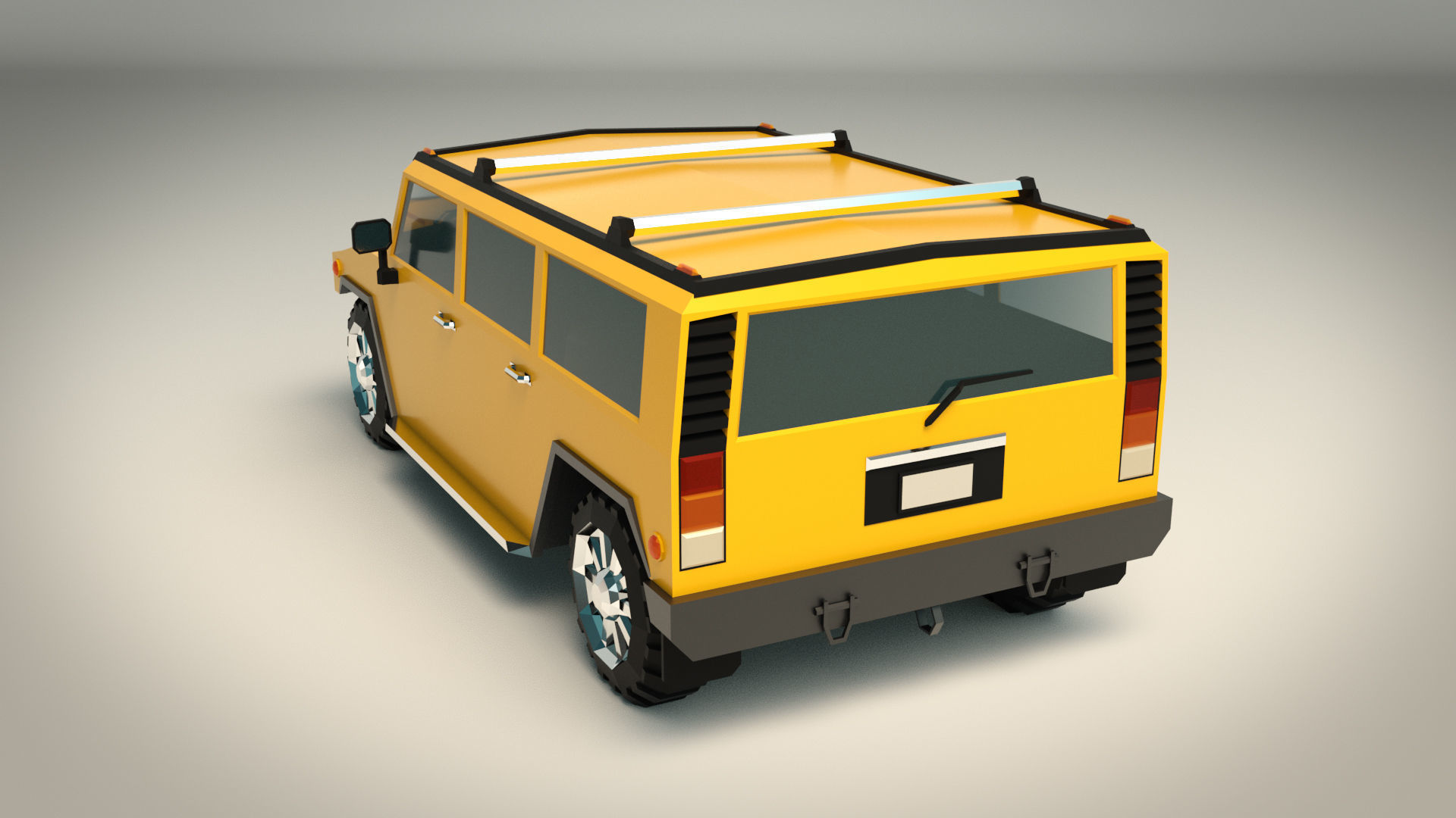 3D model Low Poly SUV 04 VR / AR / low-poly | CGTrader