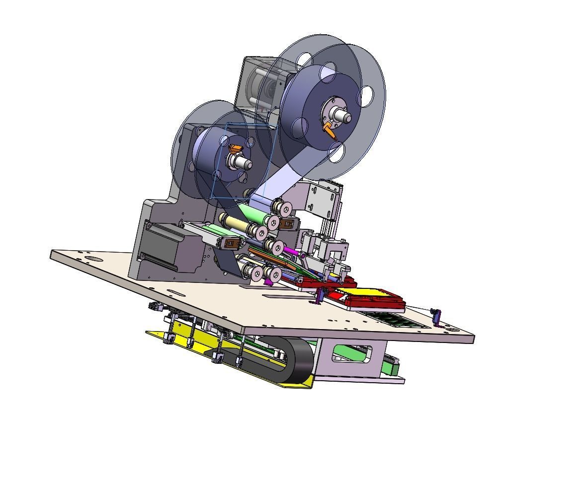 Laminating machine Assembly 3D model | CGTrader