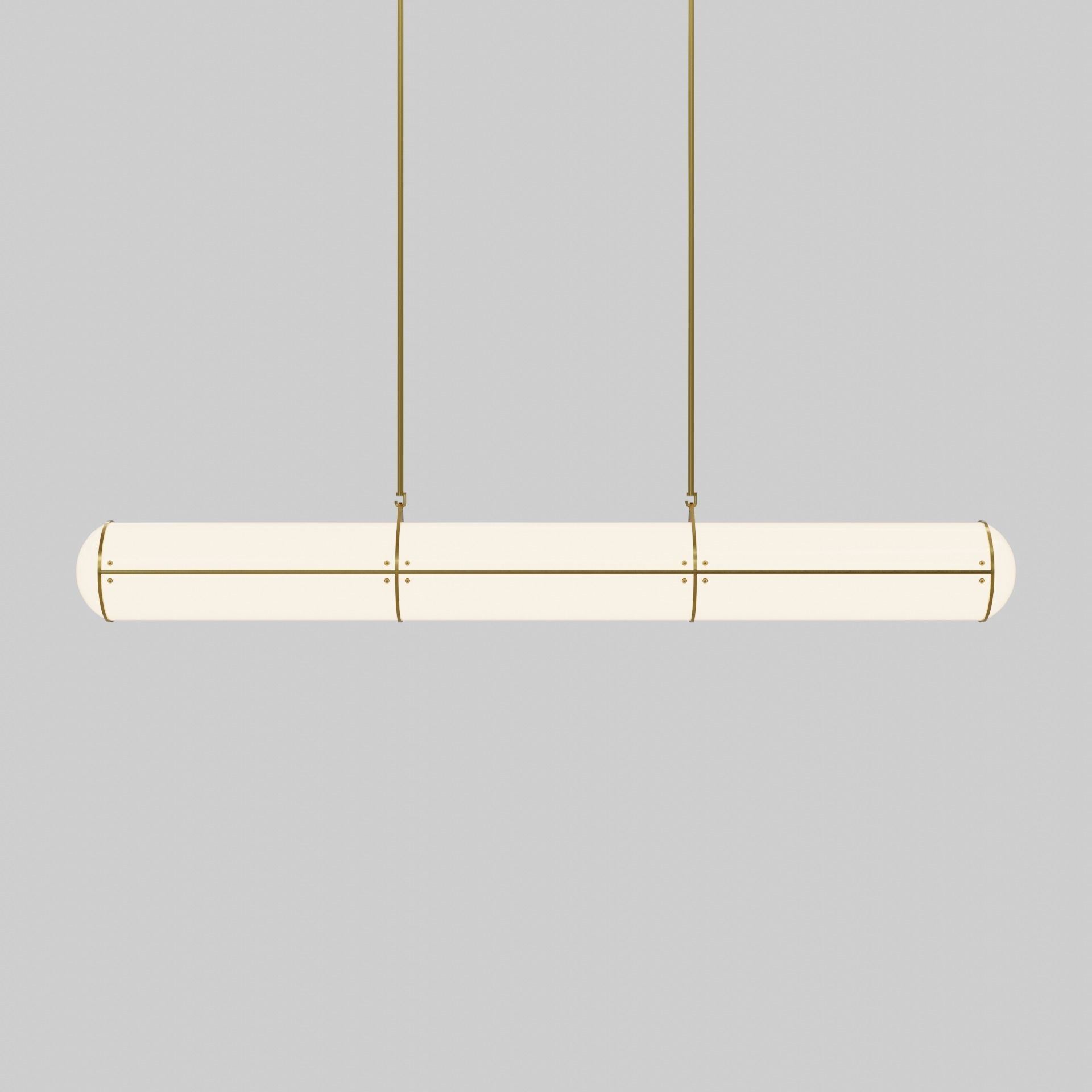 Endless Straight - 3 Units by Jason Miller Ceiling Lamp free 3D model ...