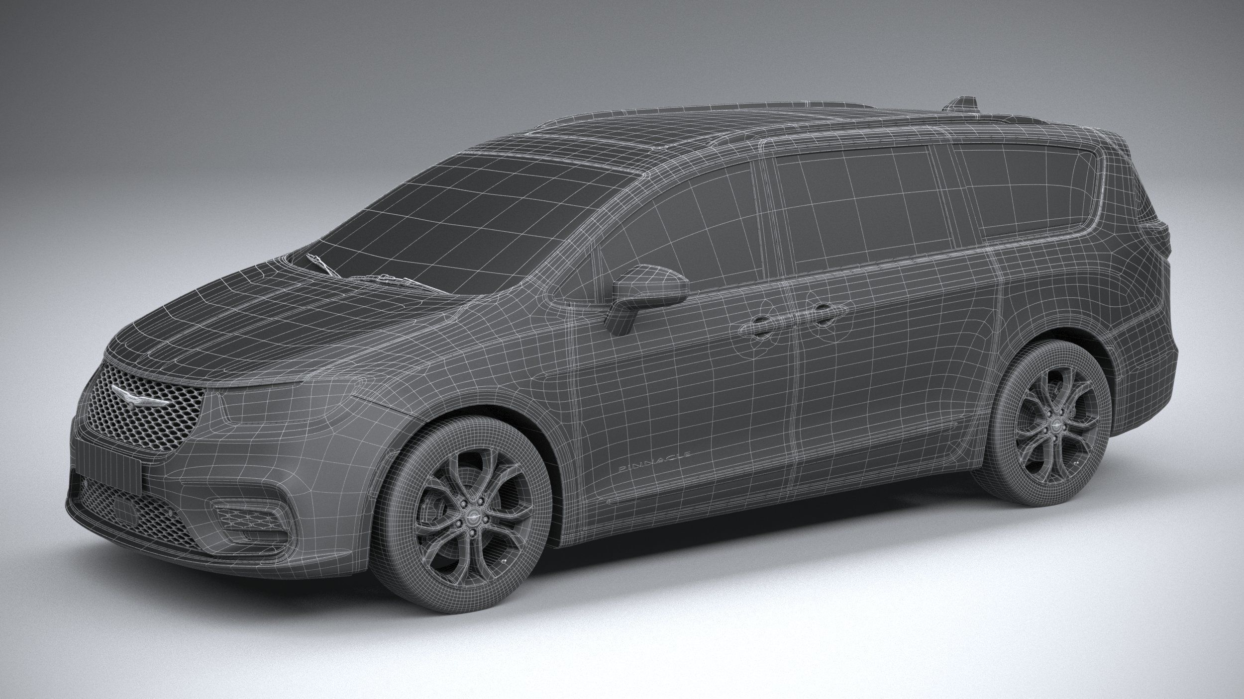Chrysler Pacifica 2021 3D model | CGTrader