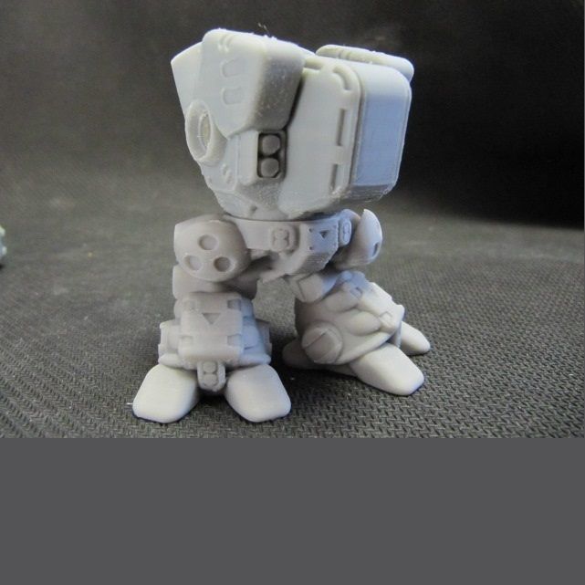 CHIBI-TECH SD - CORPORATION CHASSIS 3D model 3D printable | CGTrader