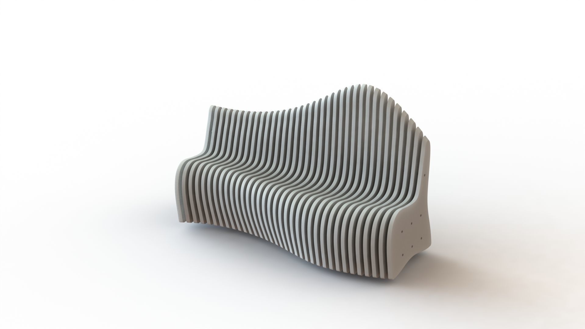 Parametric Sofa 3D model | CGTrader