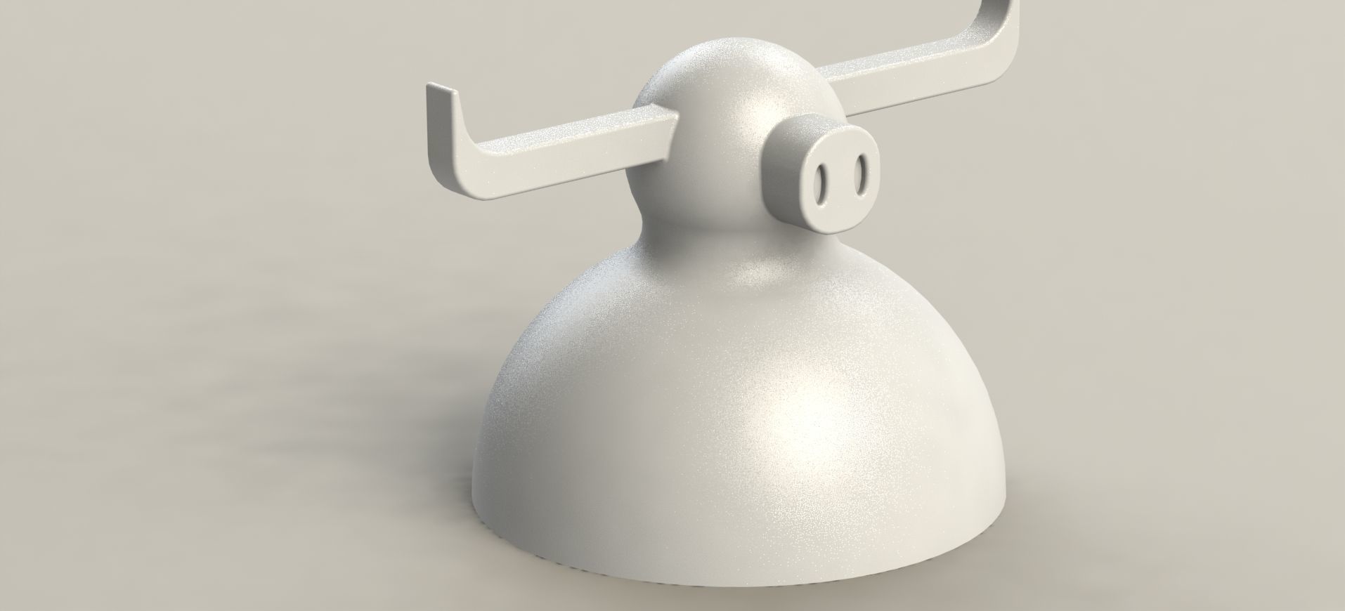 Cow Keyholder 3D model 3D printable | CGTrader